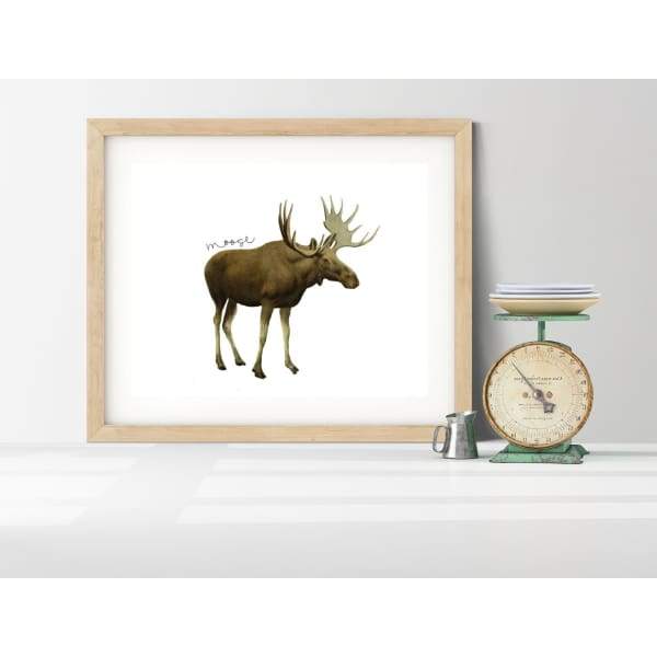 Alaska state animal | Moose | wanderlust gifts and home decor