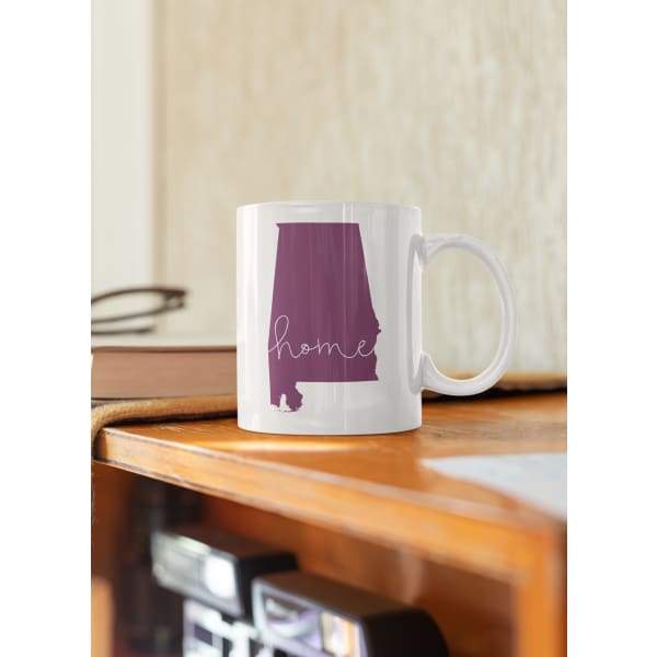 Alabama 'home' state silhouette | wanderlust gifts and home decor