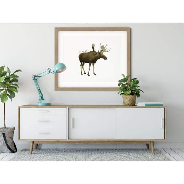 Alaska state animal | Moose | wanderlust gifts and home decor