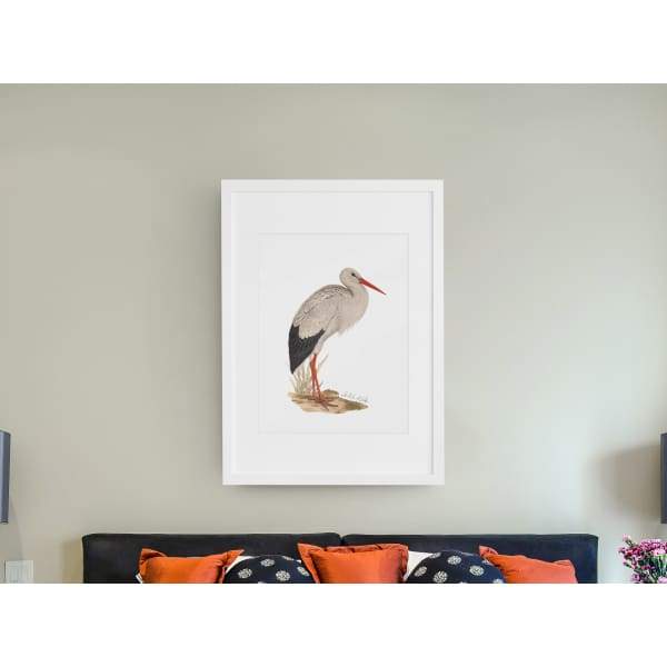Belarus national bird | White Stork | wanderlust gifts and home decor
