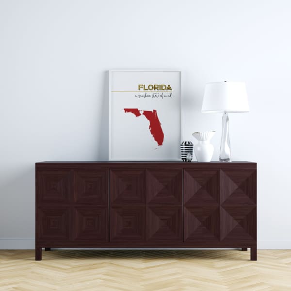 Customizable Florida state art | wanderlust gifts and home decor