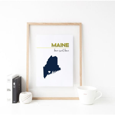 Maine state nickname | The Pine Tree State | wanderlust gifts and home ...
