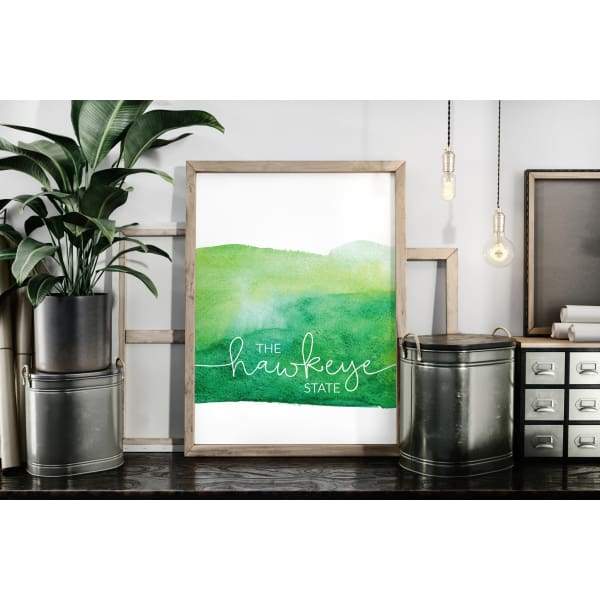 Iowa State Peekaboo Gallery Wall | wanderlust gifts and home decor