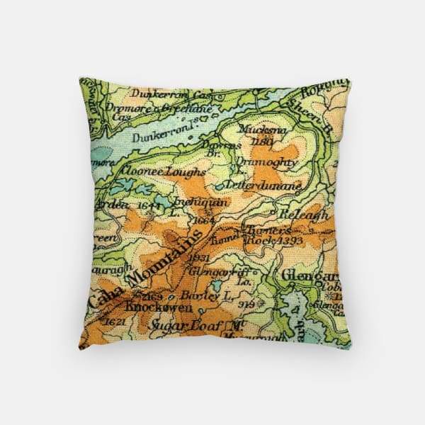 Kenmare city skyline with vintage Kenmare map | wanderlust gifts and ...