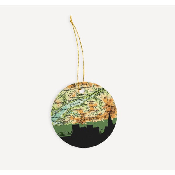 Kenmare city skyline with vintage Kenmare map | wanderlust gifts and ...