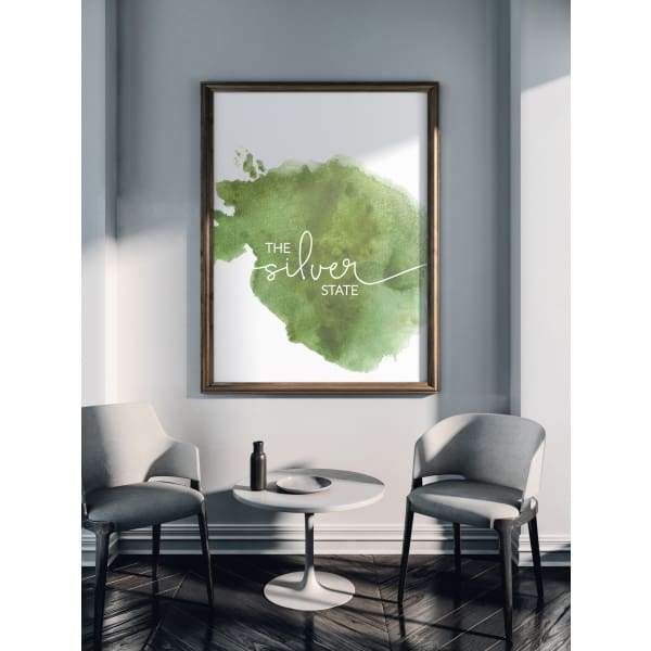 Nevada state nickname | The Silver State | wanderlust gifts and home decor