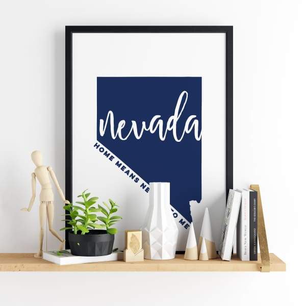 Nevada State Song | Home Means Nevada To Me | wanderlust gifts and home ...