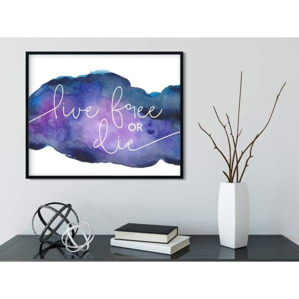 New Hampshire state motto | Live Free or Die | wanderlust gifts and ...