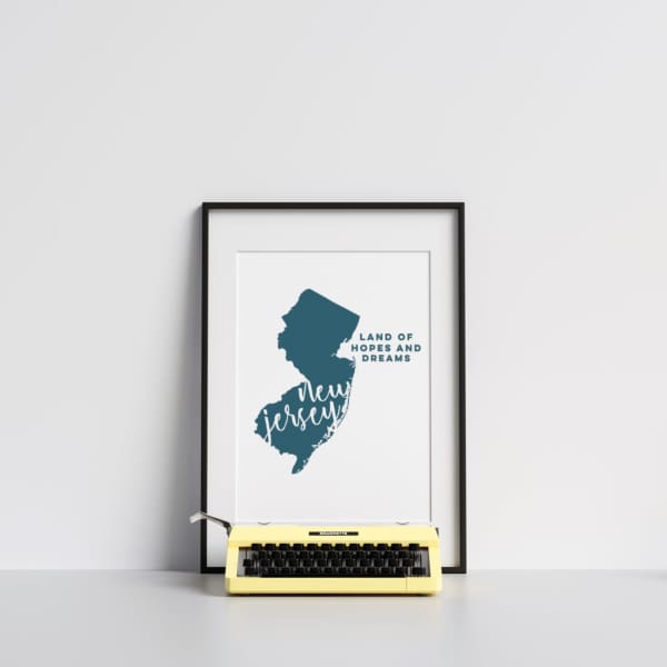 New Jersey State Song | Land of Hopes and Dreams | wanderlust gifts and ...