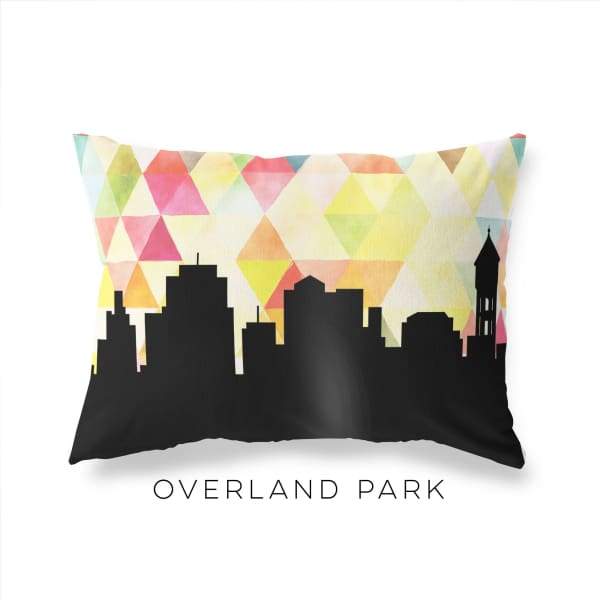 Overland Park, Kansas geometric skyline | wanderlust gifts and home decor