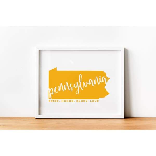 Pennsylvania State Song | Pride, Honor, Glory, Love | wanderlust gifts ...