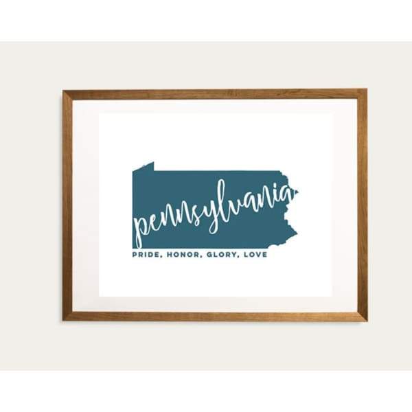 Pennsylvania State Song | Pride, Honor, Glory, Love | wanderlust gifts ...