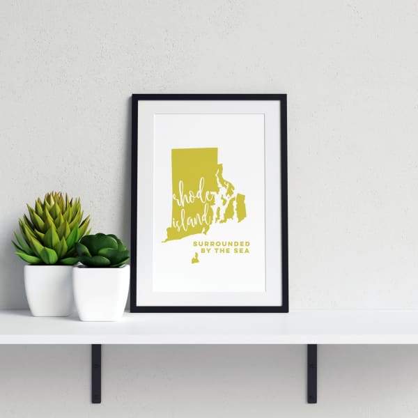 Rhode Island State Song | Surrounded By The Sea | wanderlust gifts and ...