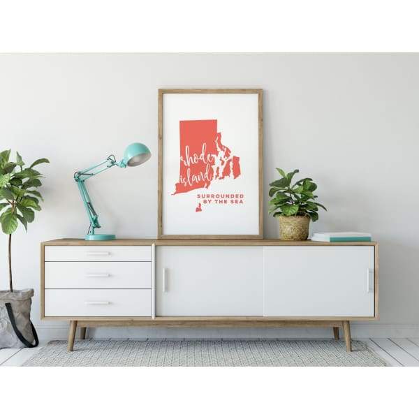 Rhode Island State Song | Surrounded By The Sea | wanderlust gifts and ...