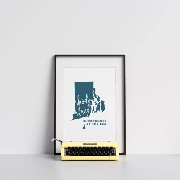 Rhode Island State Song | Surrounded By The Sea | wanderlust gifts and ...