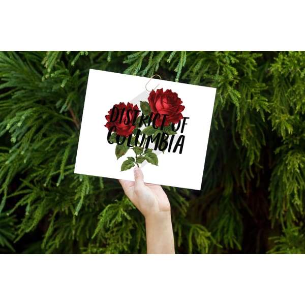 Washington DC official flower | Rose | wanderlust gifts and home decor